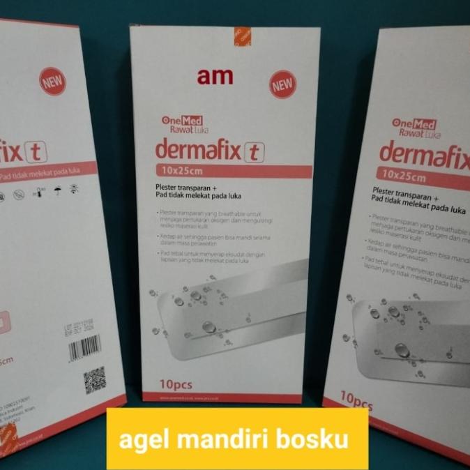 Jual dermafix 10 x 25 one med/plester luka caesar,sesar plester anti ...