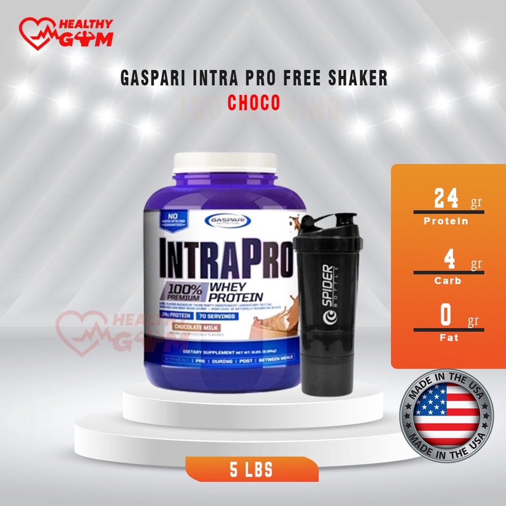 Jual Gaspari Nutrition IntraPro 5 Lbs Whey Protein Intra Pro Susu ...