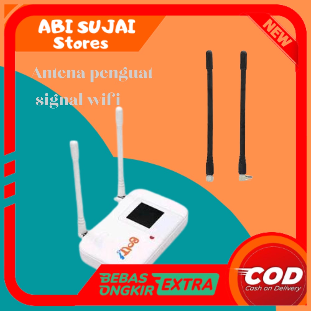 Jual ABSJ- Antena Penguat Sinyal Wifi Eksternal TS9 3dbi Modem Huawei ...