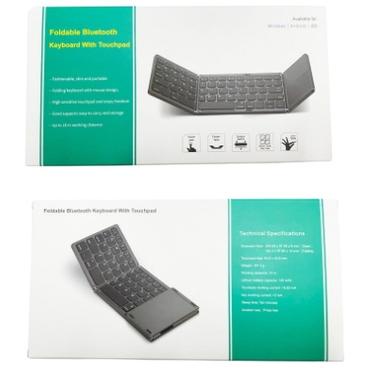 Jual Murah Banget Foldable Wireless bluetooth Keyboard 3 Layers with ...