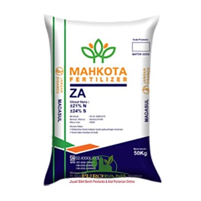 Jual Pupuk ZA Mahkota Ammonium Sulfat Pupuk ZA Putih Mahkota Repack 1KG ...