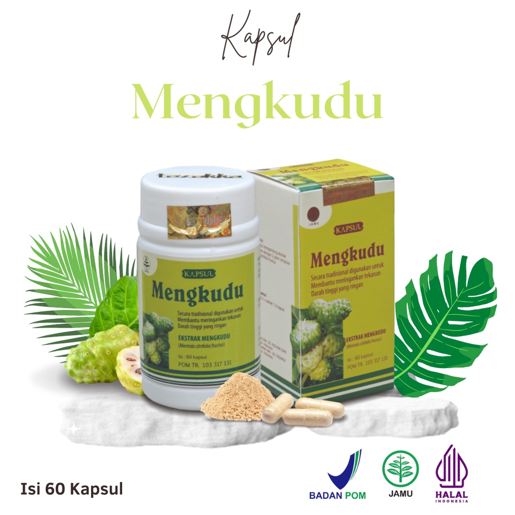 Jual Obat Herbal Alami Mengkudu Tazakka 100% original untuk Obat ...