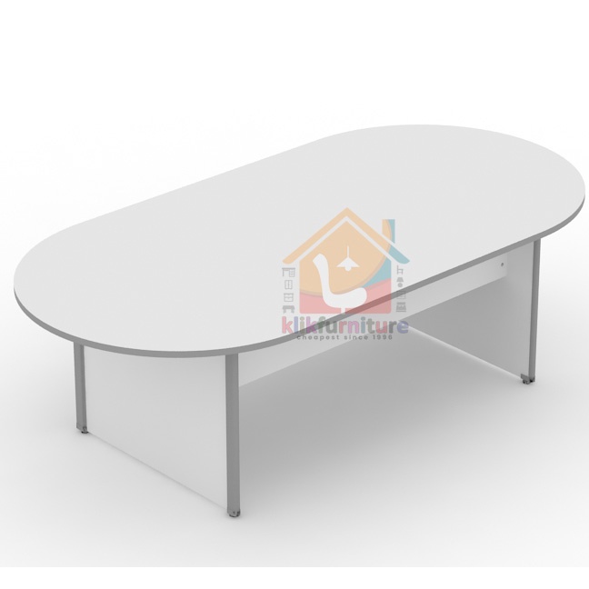 Jual UNO UCT 1785 Meja Rapat Meja Meeting Oval 240 cm | Shopee Indonesia