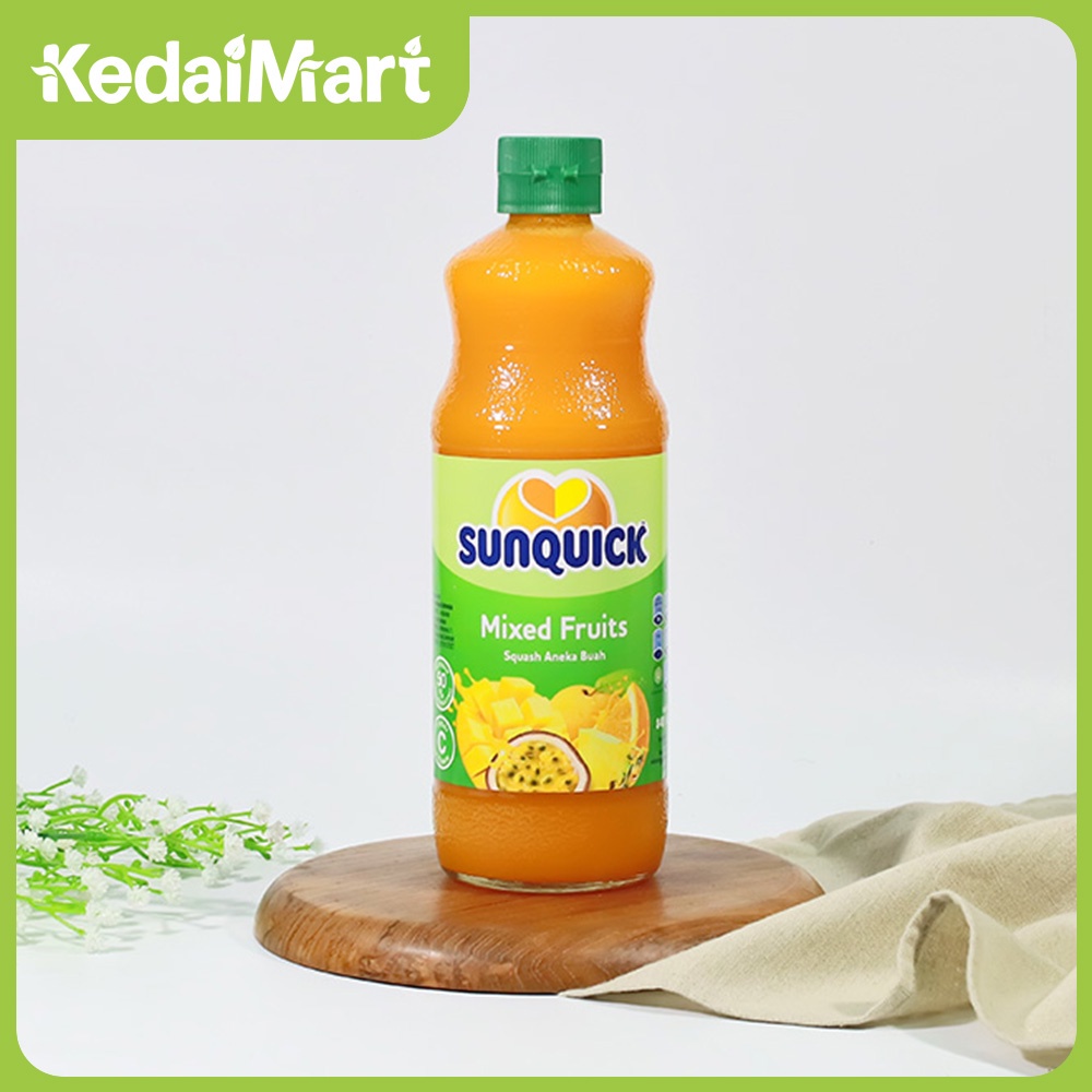 Jual Sunquick Mixed Fruit Jumbo 840 ml | Shopee Indonesia