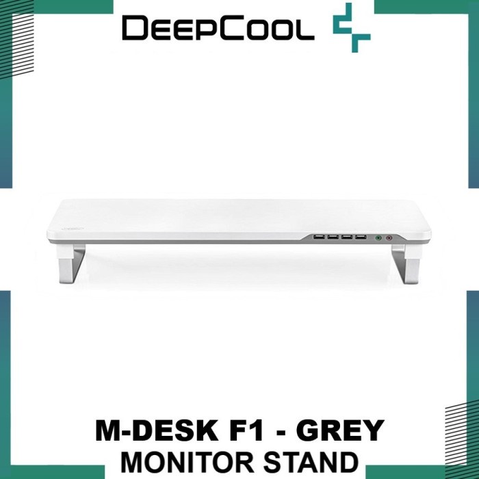 Jual Deep Cool Monitor Stand / Deepcool M-Desk F1 - USB2.0 HUB Monitor ...