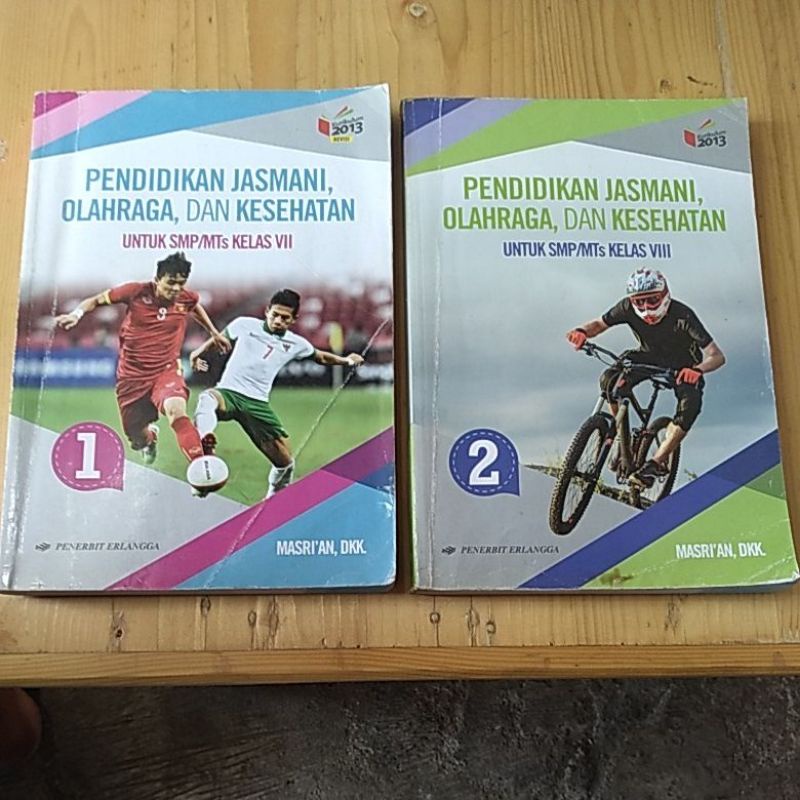 Jual BUKU PENDIDIKAN JASMANI OLAHRAGA DAN KESEHATAN KELAS 1 2 3 SMP KURIKULUM 2013 ERLANGGA ...