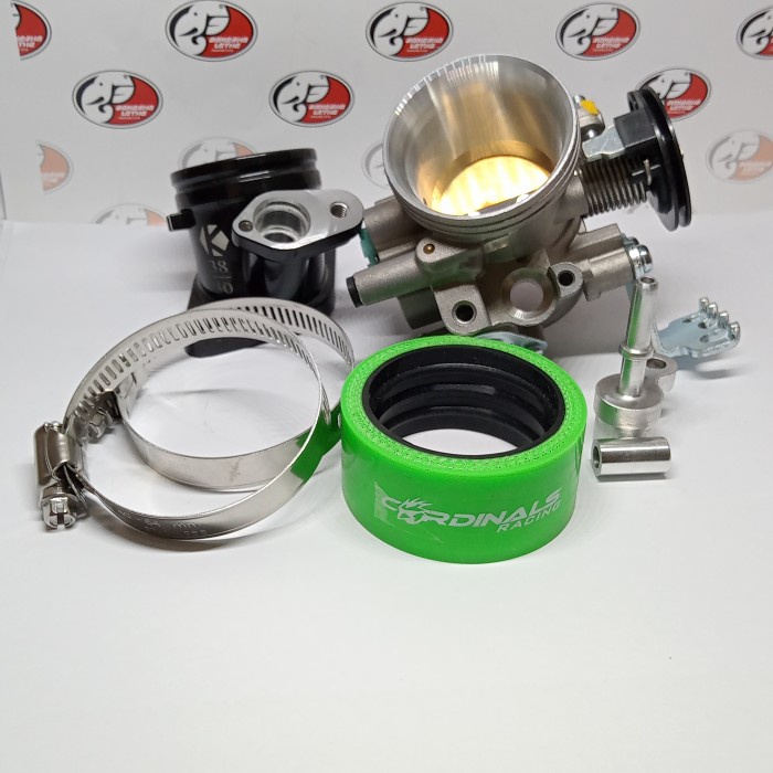 Jual Throttle body TB cardinal Mx king 38 40 42 mm | Shopee Indonesia