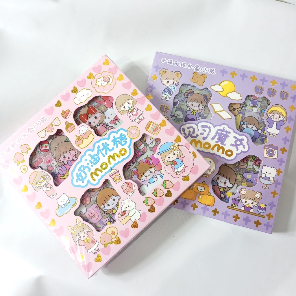 Jual STICKER MOMO ECERAN/1 LEMBAR/1 PCS sticker viral sticker lucu ...