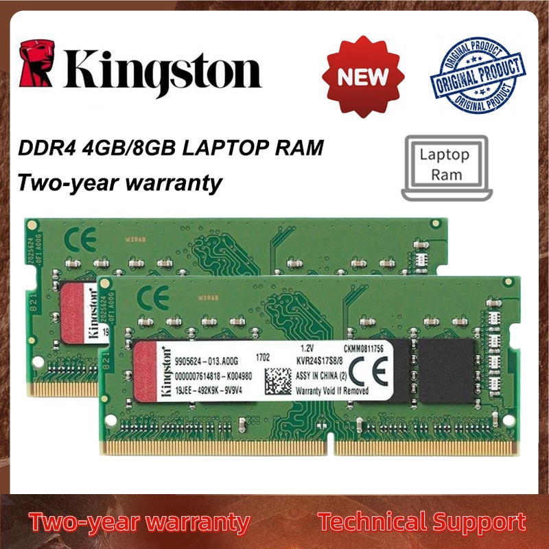 Jual Kingston Laptop RAM DDR4 4GB 8GB 2400/2666/3200Mhz Memory PC4-2400T SODIMM | Shopee Indonesia