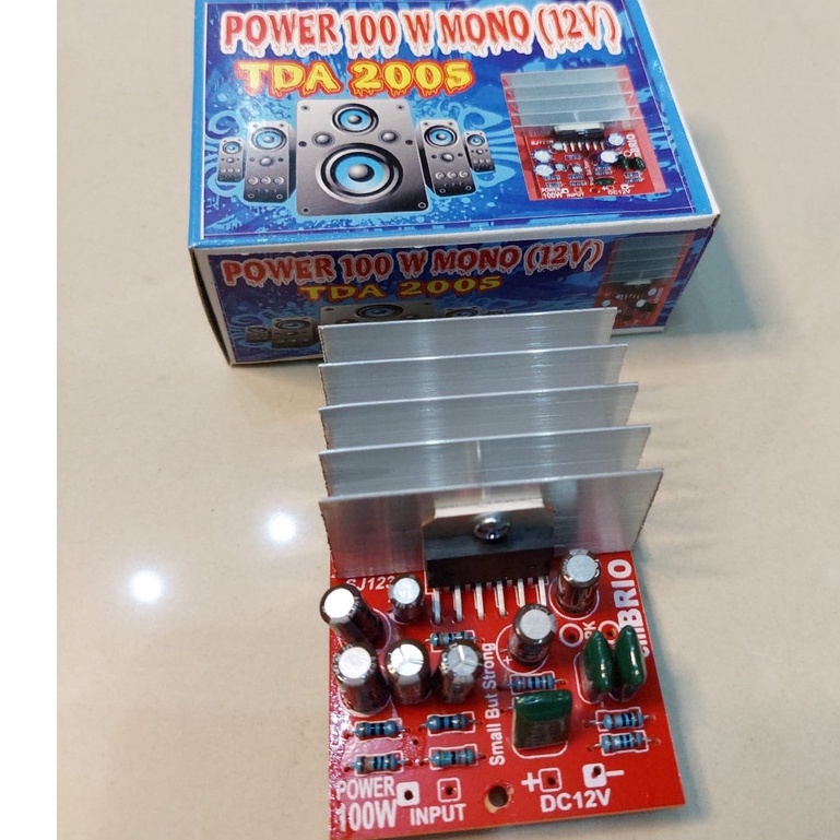 Jual Kit Power 100 Watt DC 12 Volt Tda 2005 BTL | Shopee Indonesia