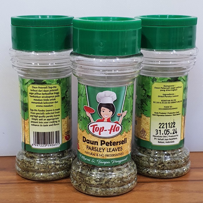 Jual TOPHO DAUN PETERSELI KERING / PARSLEY FLAKES 7g | Shopee Indonesia
