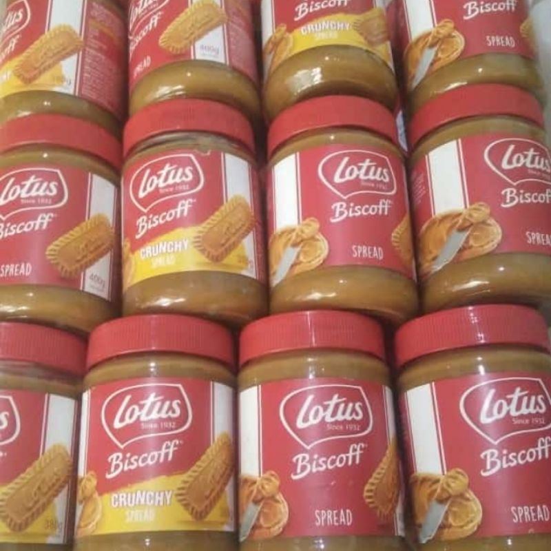 Jual LOTUS BISCOFF SPREAD CRUNCH 380gr | Shopee Indonesia