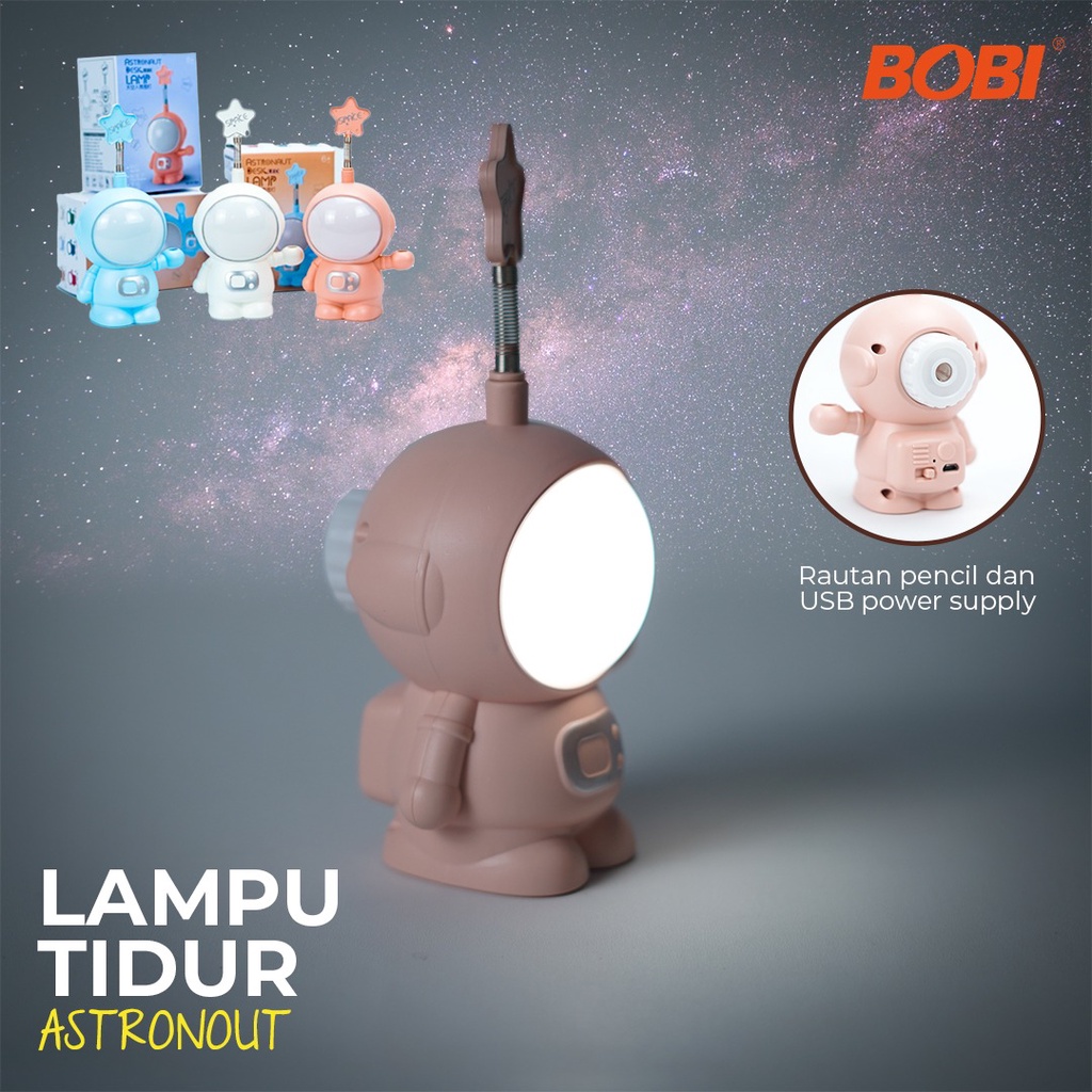 Jual BOBI - Lampu Tidur Model Astronot Kode YC7801A / Lampu Tidur atau ...