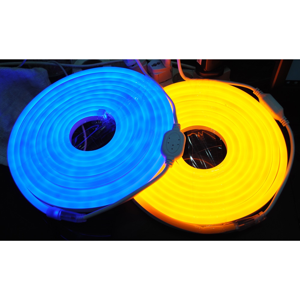 Jual Lampu LED Strip 2835 220V 1 Meters Warna Biru - Blue | Shopee ...