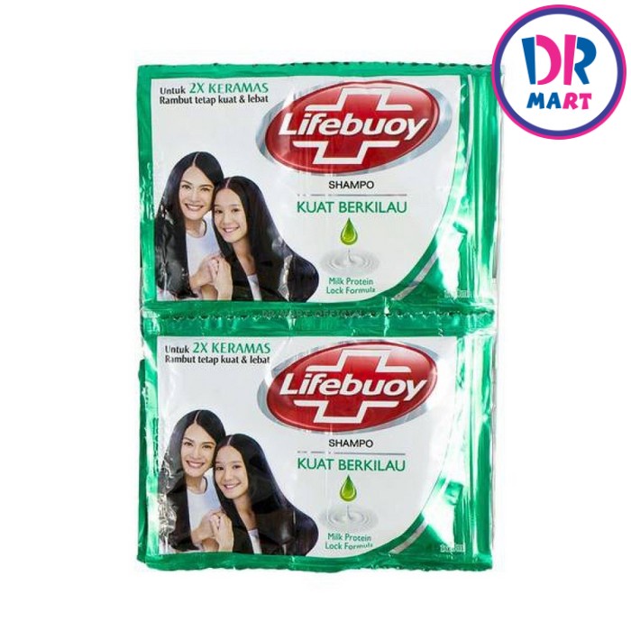 Jual Lifebuoy Shampo Strong & Shiny Sachet 6 x 9mL | Shopee Indonesia