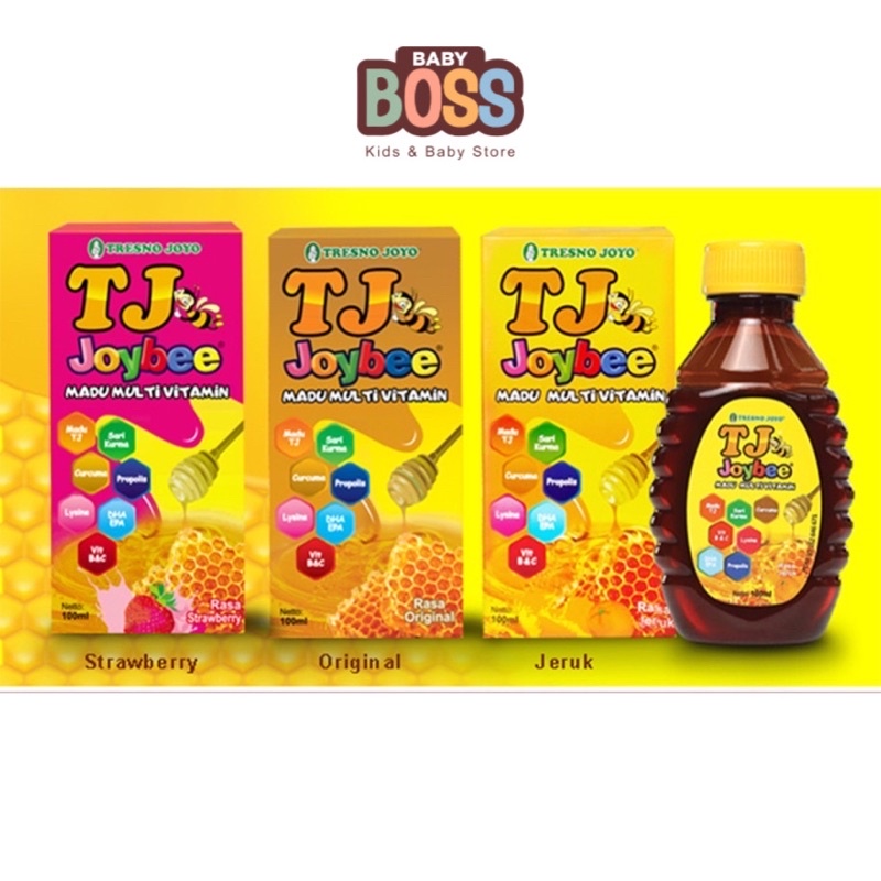 Jual Madu Tj Joybee / Madu Multivitamin Plus 100ml Original | Shopee Indonesia