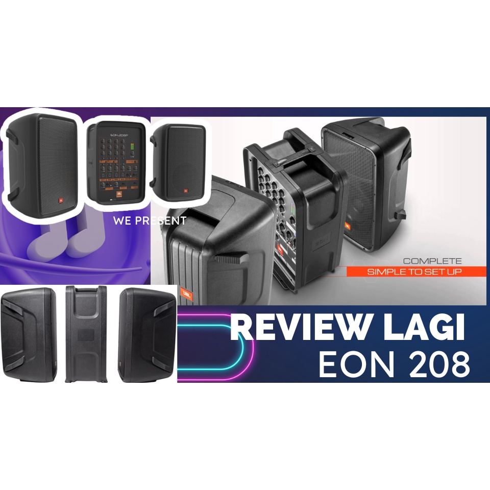 Jual SPEAKER PORTABEL JBL EON 208P ORI BLUETOOTH SPEAKER JBL EON208P | Shopee Indonesia