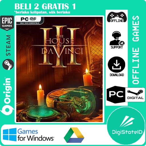 Jual The House of Da Vinci 3 - Game PC | Shopee Indonesia
