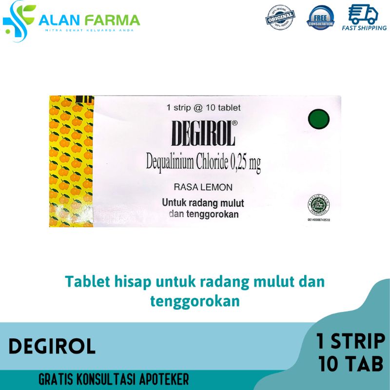 Jual Degirol Tablet Hisap Strip isi 10 Tablet | Degirol Tablet Hisap ...