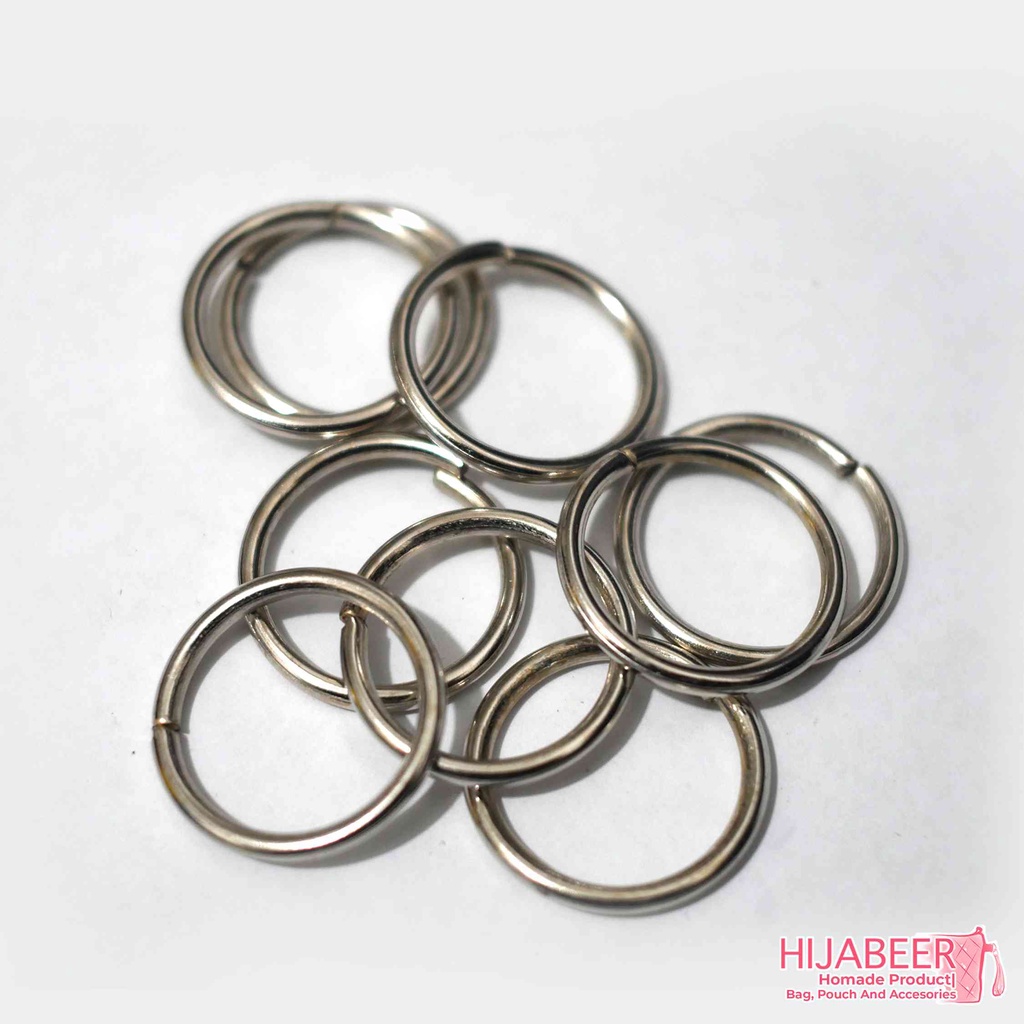 Jual Ring O Bulat Nikel 2 cm Ring Bulat Tebal /(10pcs) | Shopee Indonesia