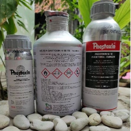 Jual PHOSTOXIN 56TB 1KG 100Tab/ 334Tab GERMANY FUMIGAN FUMIGASI Obat ...