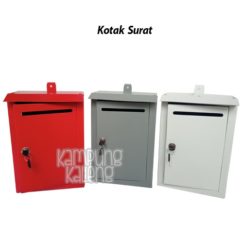 Jual Kotak Surat Standar (Sudah Termasuk Kunci) | Shopee Indonesia