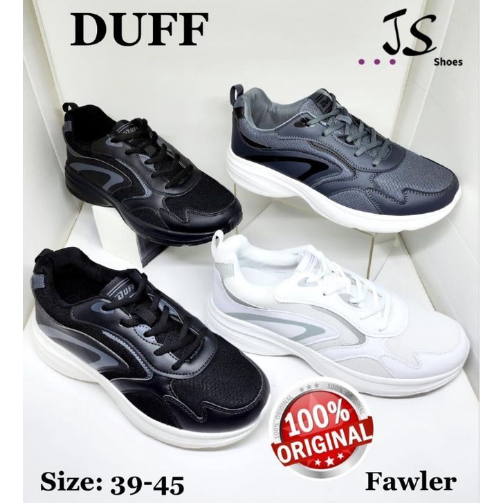 Jual DUFF FAWLER - SEPATU SNEAKERS TALI PRIA DEWASA MERK DUFF ORIGINAL ...