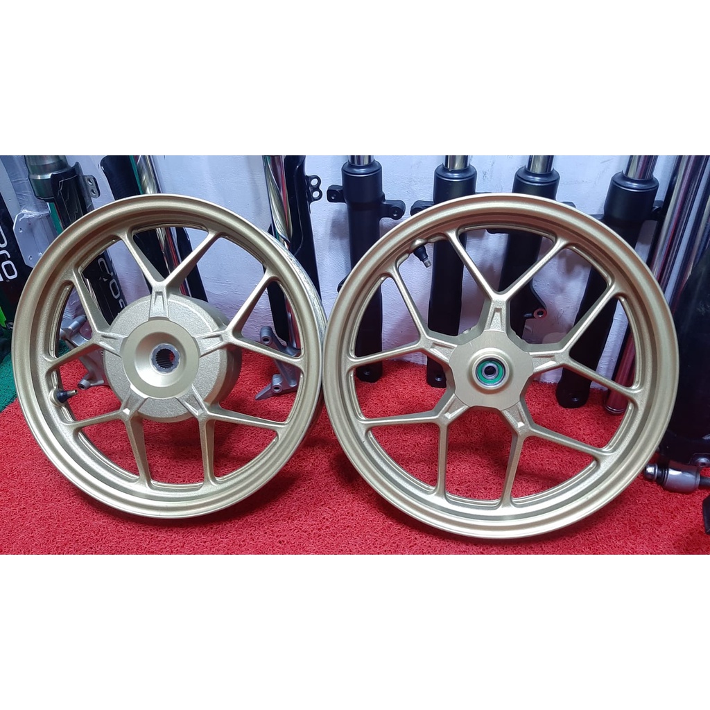 Jual Velg Vario 150 LED warna Gold Ring14 Original Copotan Motor ...