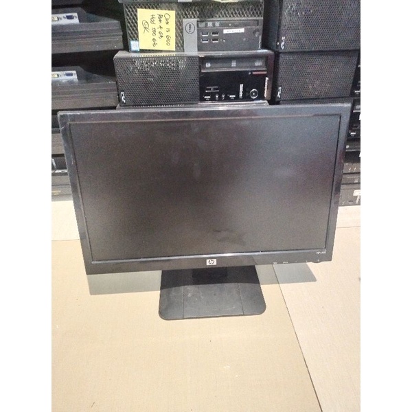 Jual MONITOR LCD 19 INCH MINUS MEREK HP DAN DELL GAMBAR KURANG CERAH ...