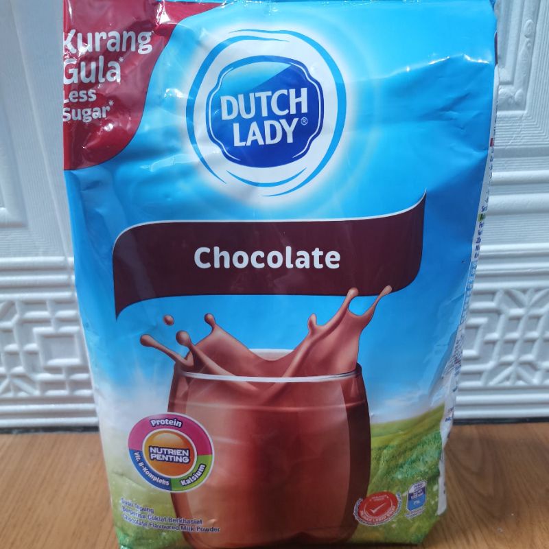 Jual DUTCH LADY Chocolate Less Sugar | Shopee Indonesia