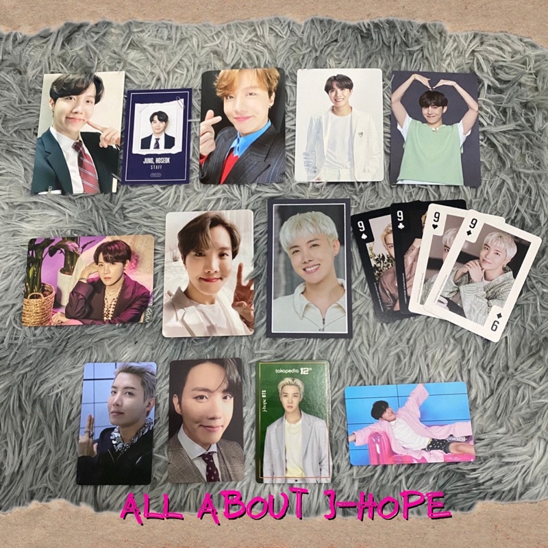 Jual OFFICIAL PHOTOCARD J-Hope BTS - READY STOCK - PC Album Hobi J-Hope ...