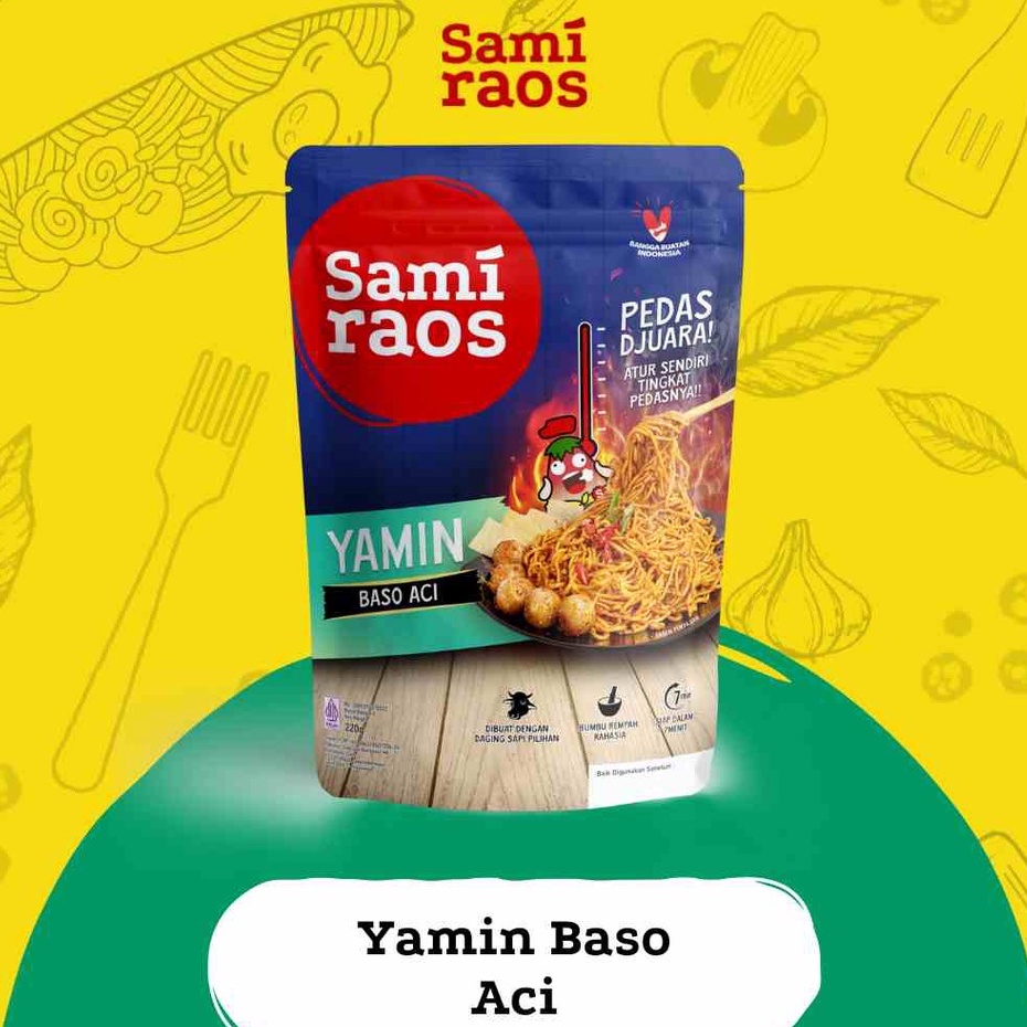 Jual SAMI RAOS - Yamin Baso Aci | Shopee Indonesia