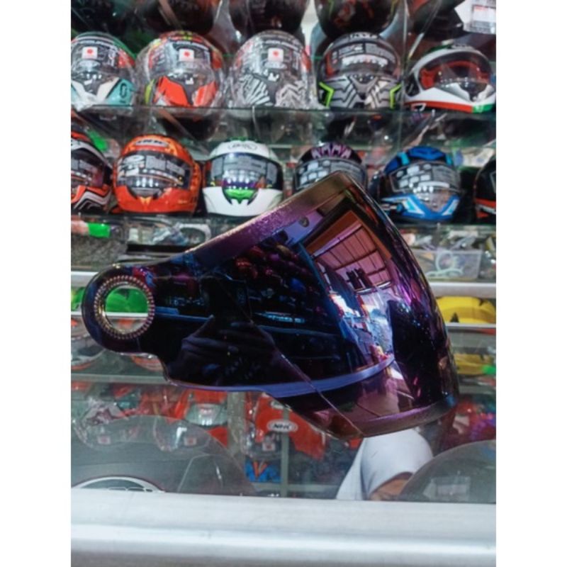 Jual kaca helm standard Takachi, JPX AVA G2 topi 2visor / singgle visor ...