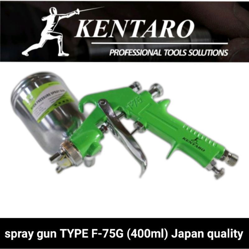 Jual SPRAY GUN F-75G / SEMPROTAN CAT (400ml) KENTARO JAPAN QUALITY ...