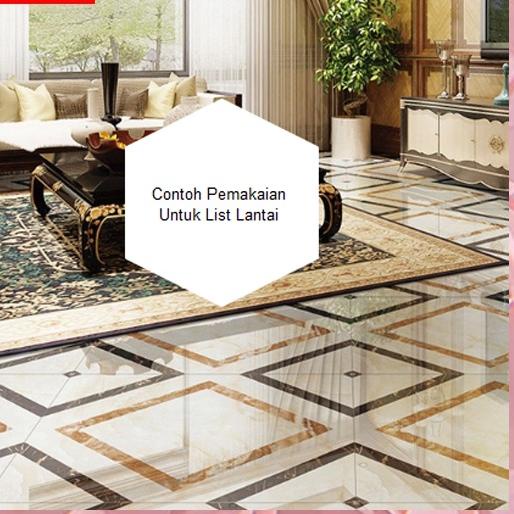 Jual 45G Homemine 1 Roll Sticker Keramik Border Lis Lantai Border Lis ...