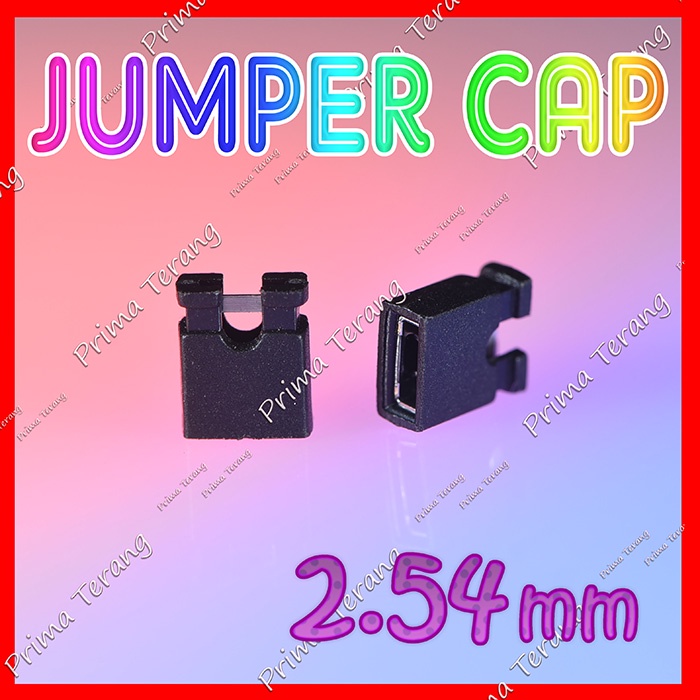 Jual Jumper Cap Standar 2.54mm Pitch Pin Header Shunts | Shopee Indonesia