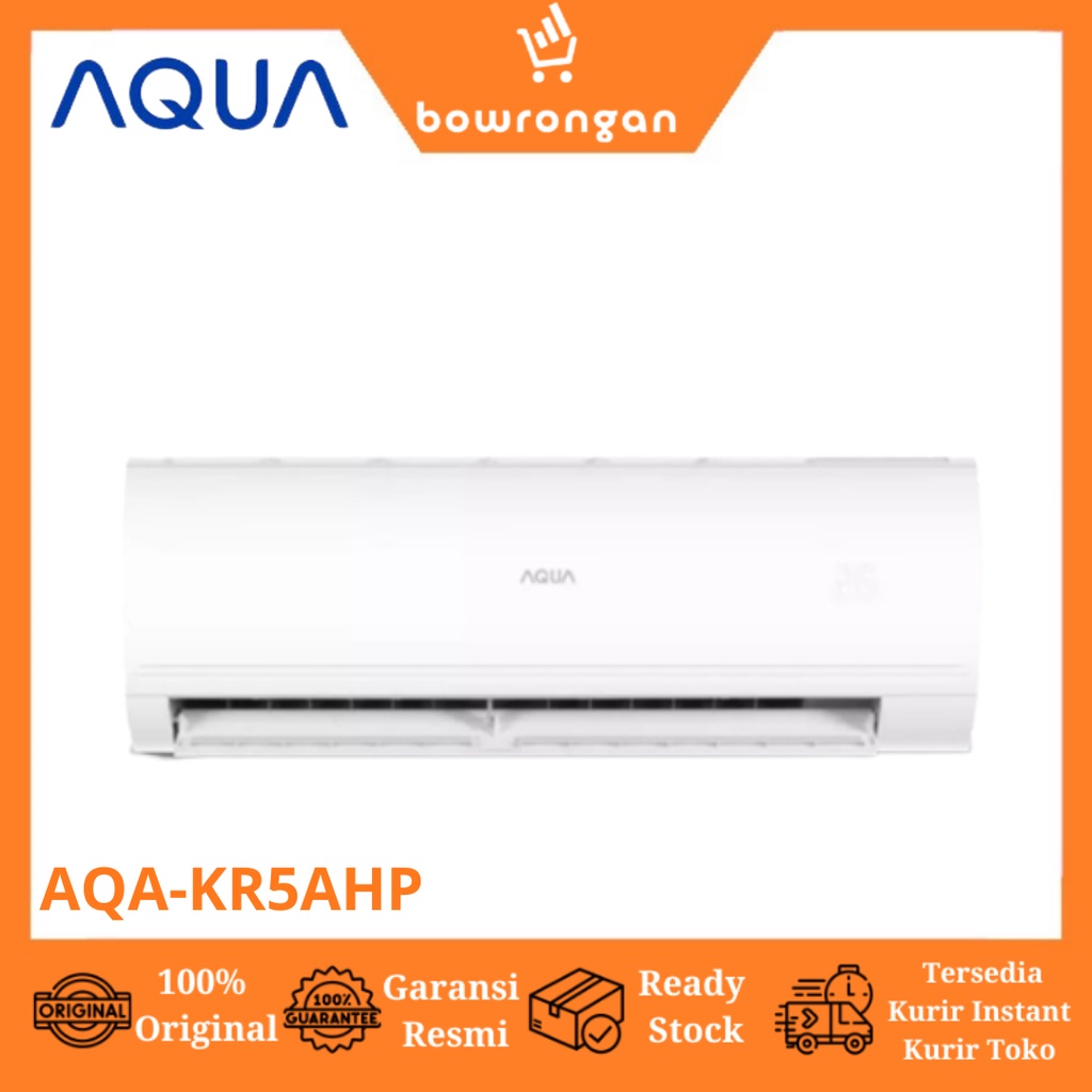 Jual AQUA AQA-KR5AHP/AHP1 AC Split 1/2 PK Standard Turbo Cool Pro | Shopee Indonesia