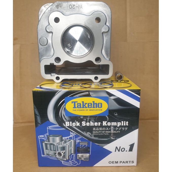Jual SILINDER BLOK SEHER MIO J ASSY SET BLOK MESIN MIO SOUL 115 XRIDE 115 STANDAR TAKEHO ...