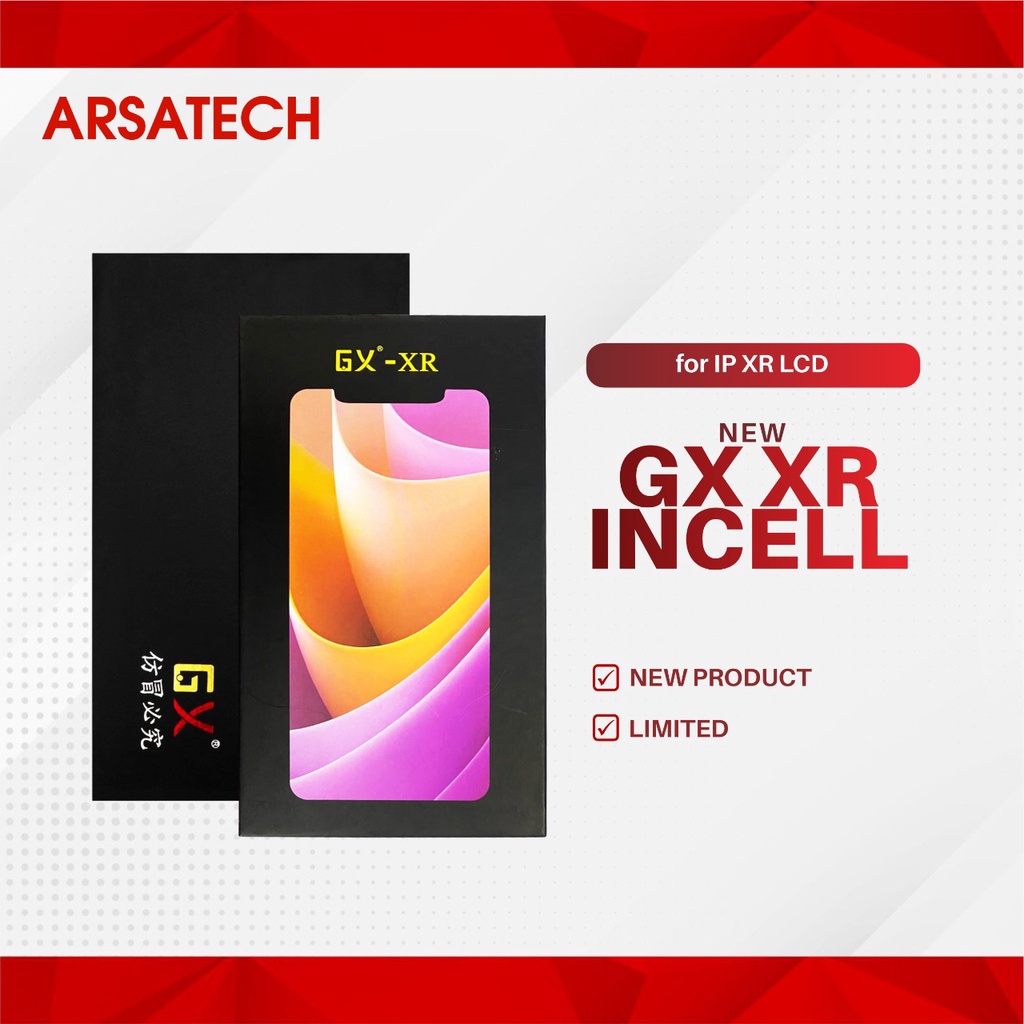 Jual LCD TOUCHSCREEN IP XR GX ORIGINAL INCELL BLACK | Shopee Indonesia