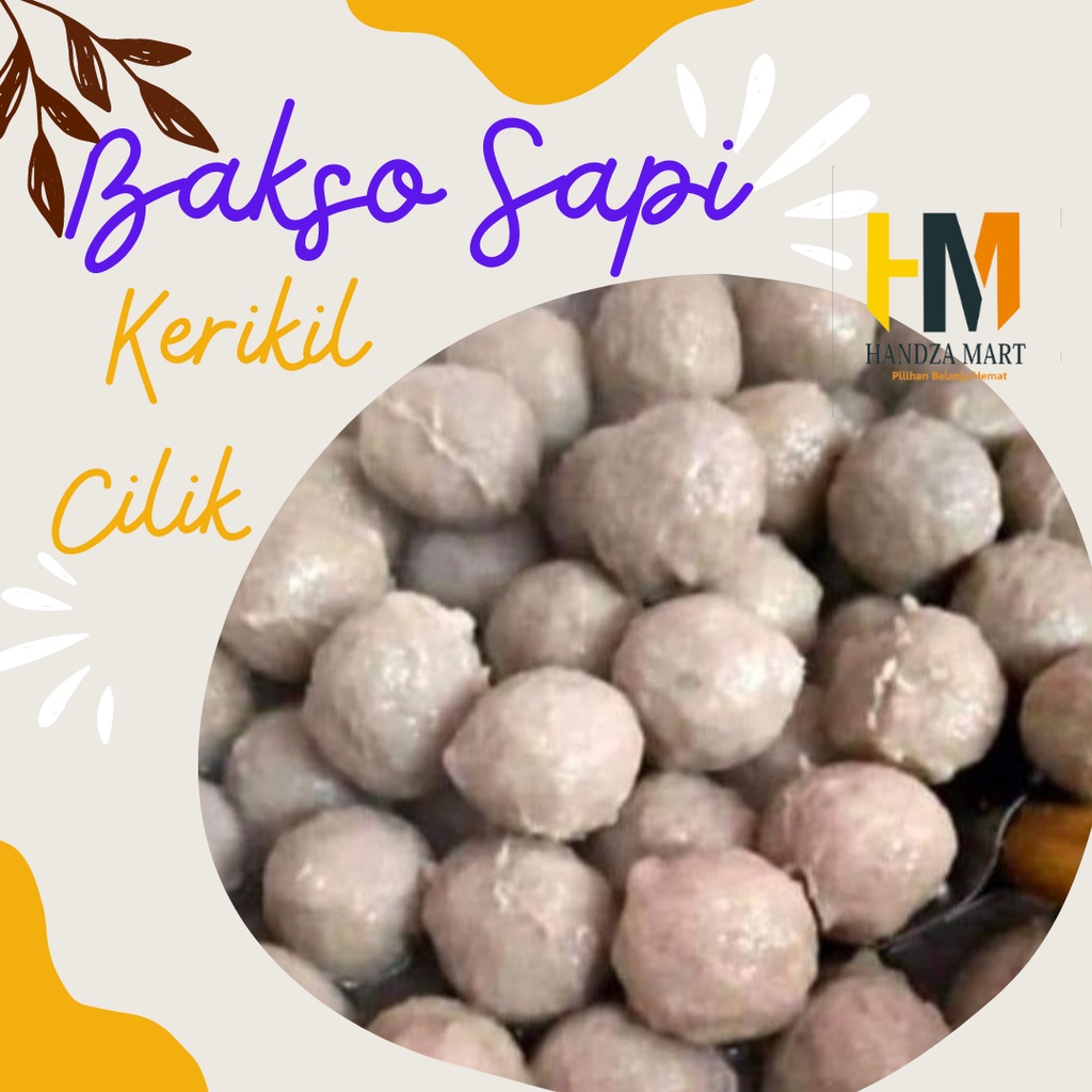 Jual Bakso Sapi Kerikil | Bakso Sapi Kecil | Pentol Sapi | Shopee Indonesia