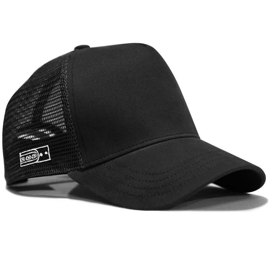 Jual Snapback Topi Trucker Dewasa Hitam Polos Premium | Shopee Indonesia
