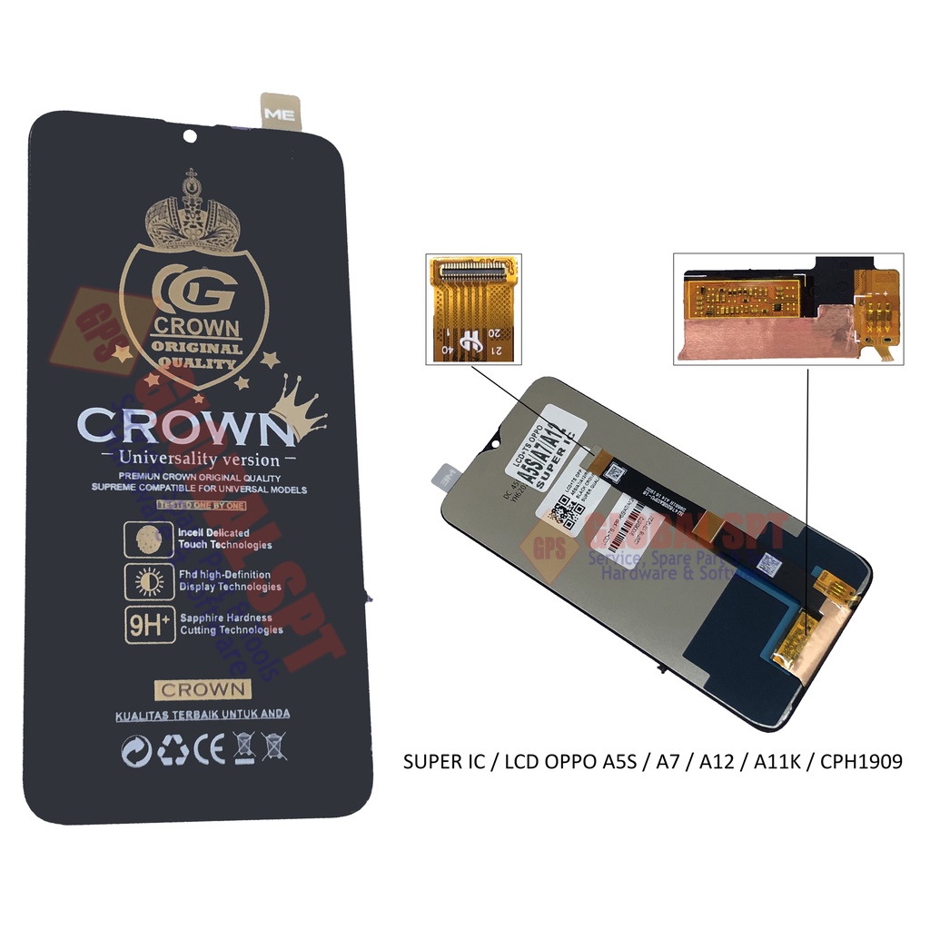 Jual LCD TOUCHSCREEN OPPO A5S / A7 / A12 2020 / 3 / A11K / CPH1909 ...
