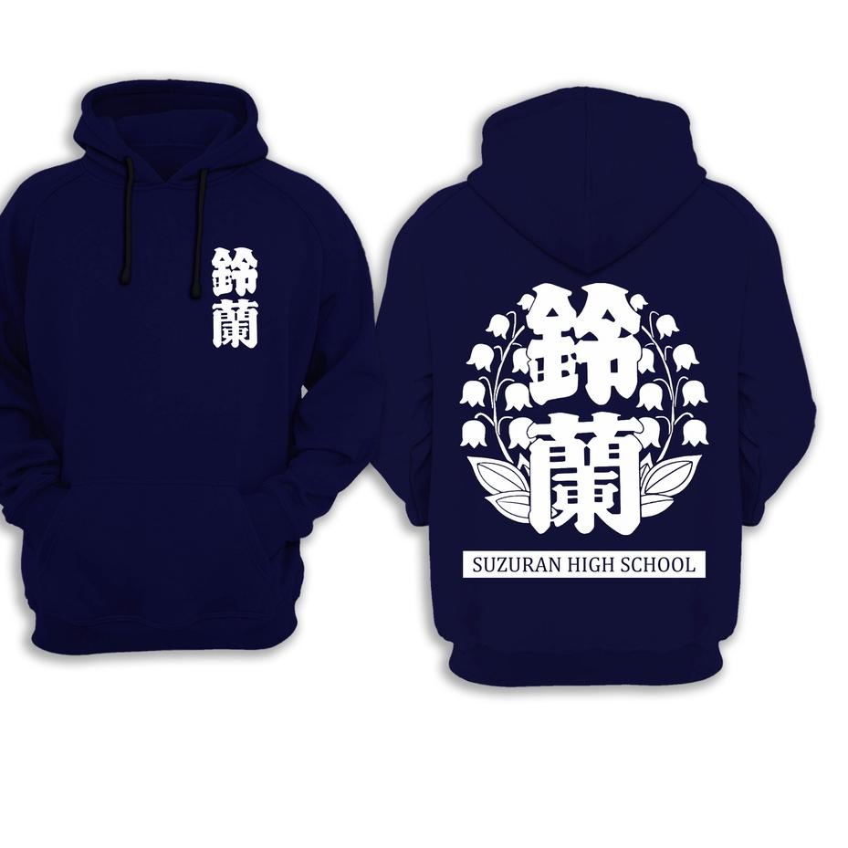 Jual Kekinian!! JAKET SWEATER HOODIE SUZURAN HIGH SCHOOL CROWS ZERO ...