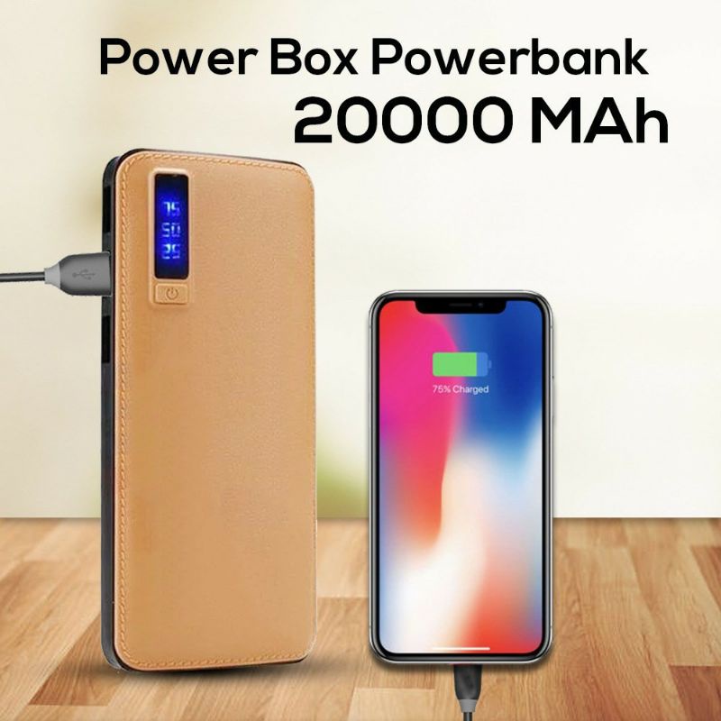 Jual POWER BANK 20000 MAHBISA UNTUK NGECAS SEMUA JENIS HP DI LENGKAPI 3 ...