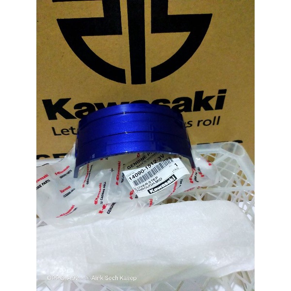 Jual cover u sambungan body tengah kaze r biru 3v | Shopee Indonesia