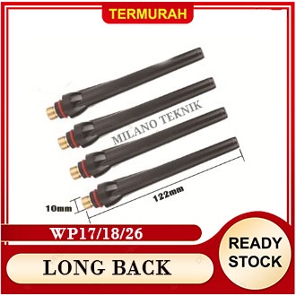Jual Long Panjang stang las argon long back cap stainless steel ...