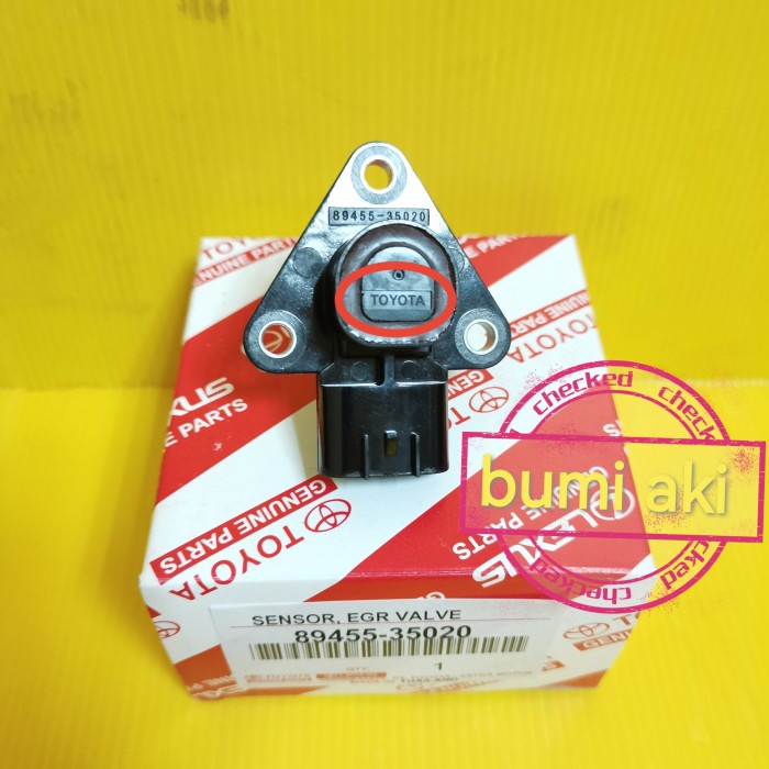Jual SENSOR VALVE EGR TOYOTA LAND CRUISER & FORTUNER INNOVA HILUX ...