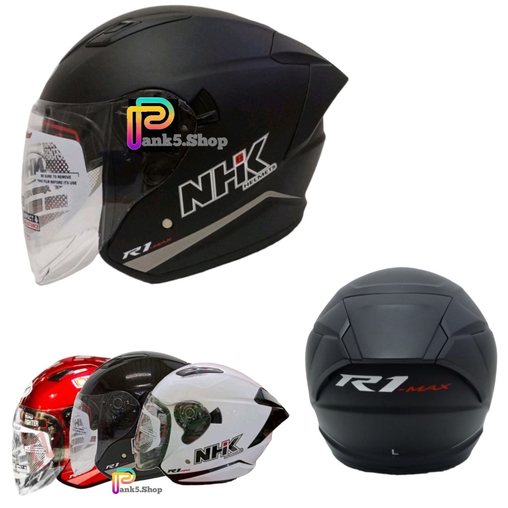 Jual Helm NHK R1 Max Solid | Shopee Indonesia