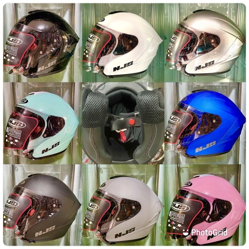 Jual helm njs kairos / njs kairos helmet | Shopee Indonesia