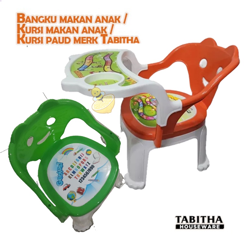 Jual Bangku makan anak / Kursi makan anak Kursi paud merk Tabitha ...